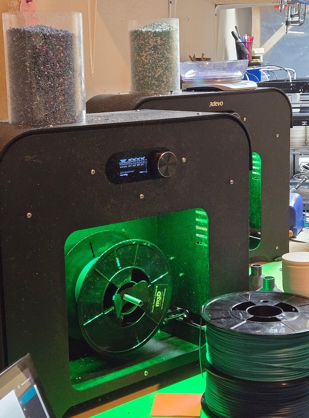 Turning Recycled HIPS into Filament – The Rogerie Case Study | 3devo